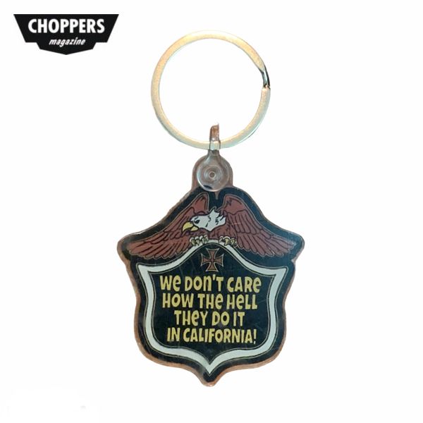 【楽天市場】CHOPPERS MAGAZINE/チョッパーズマガジン KEY CHAIN「WE DON'T CARE」/キーチェーン ...