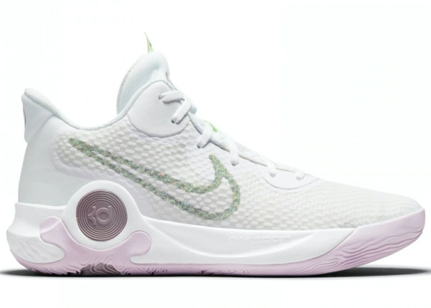 【楽天市場】10/15【1000円クーポン発行中】Nike Nike KD Trey 5 IX White Light Purple ナイキ ...