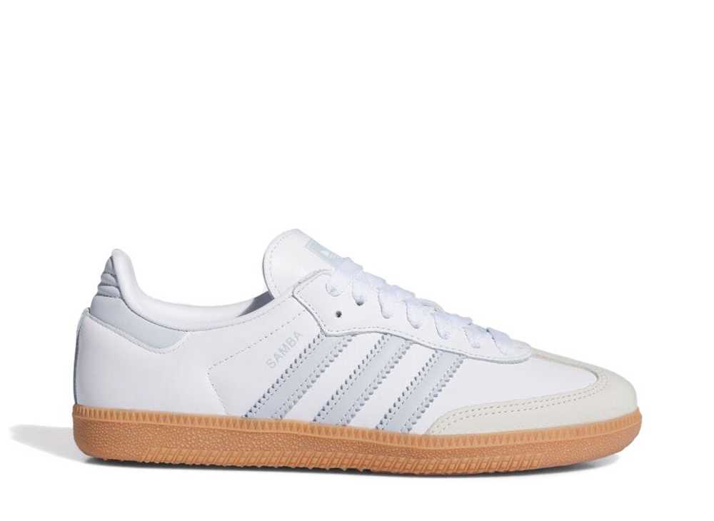 【楽天市場】【今だけ500円割引クーポンあり!!】adidas アディダス オリジナルス ウィメンズサンバ OG クラウドホワイト/ハロブルー ...