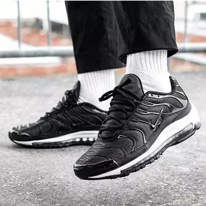 【楽天市場】【今だけ500円割引クーポンあり!!】Nike ナイキ エアマックス 97 プラス 97 TUNE UP “ブラック“ Nike ...