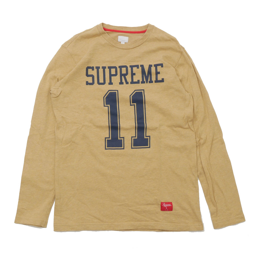 【楽天市場】100％本物保証 シュプリーム SUPREME Football Top フットボール トップ 長袖Tシャツ カットソー ...