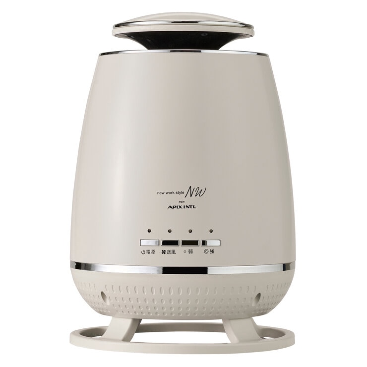 【楽天市場】アピックスインターナショナル 360°セラミックヒーター APH-362 - APIX 360° Ceramic Fan ...