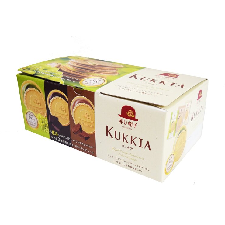 【楽天市場】赤い帽子 KUKKIA 山梨 全3種 493g - Akai Boshi Kukkia 58pc：コストホールストア