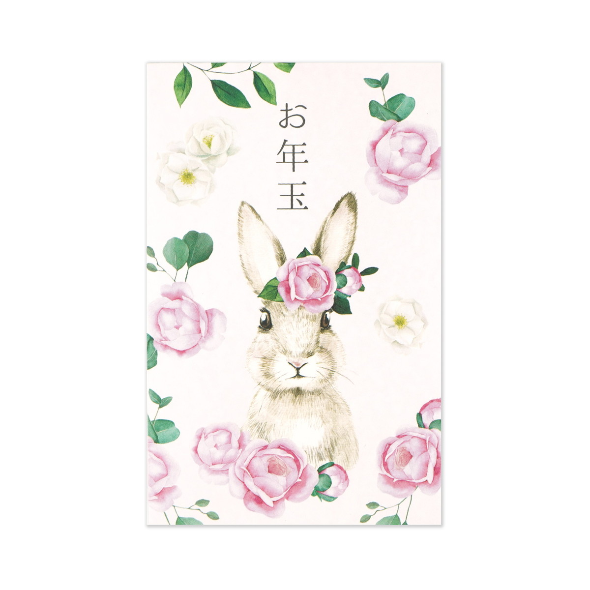 【楽天市場】お年玉ポチ袋 ウサギとバラ｜pch-239：FRONTIA 楽天市場店