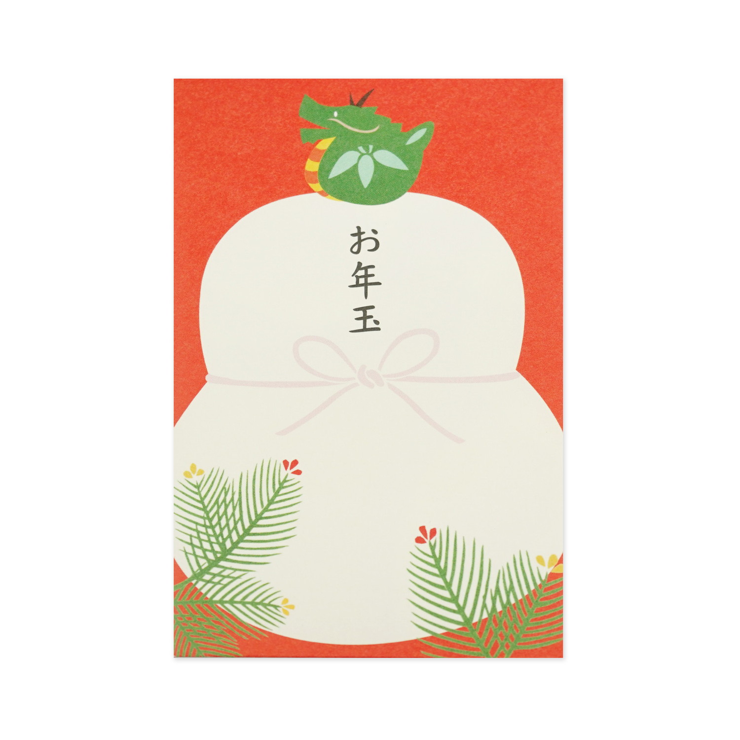 【楽天市場】お年玉ポチ袋 鏡餅 赤｜pch-243：FRONTIA 楽天市場店