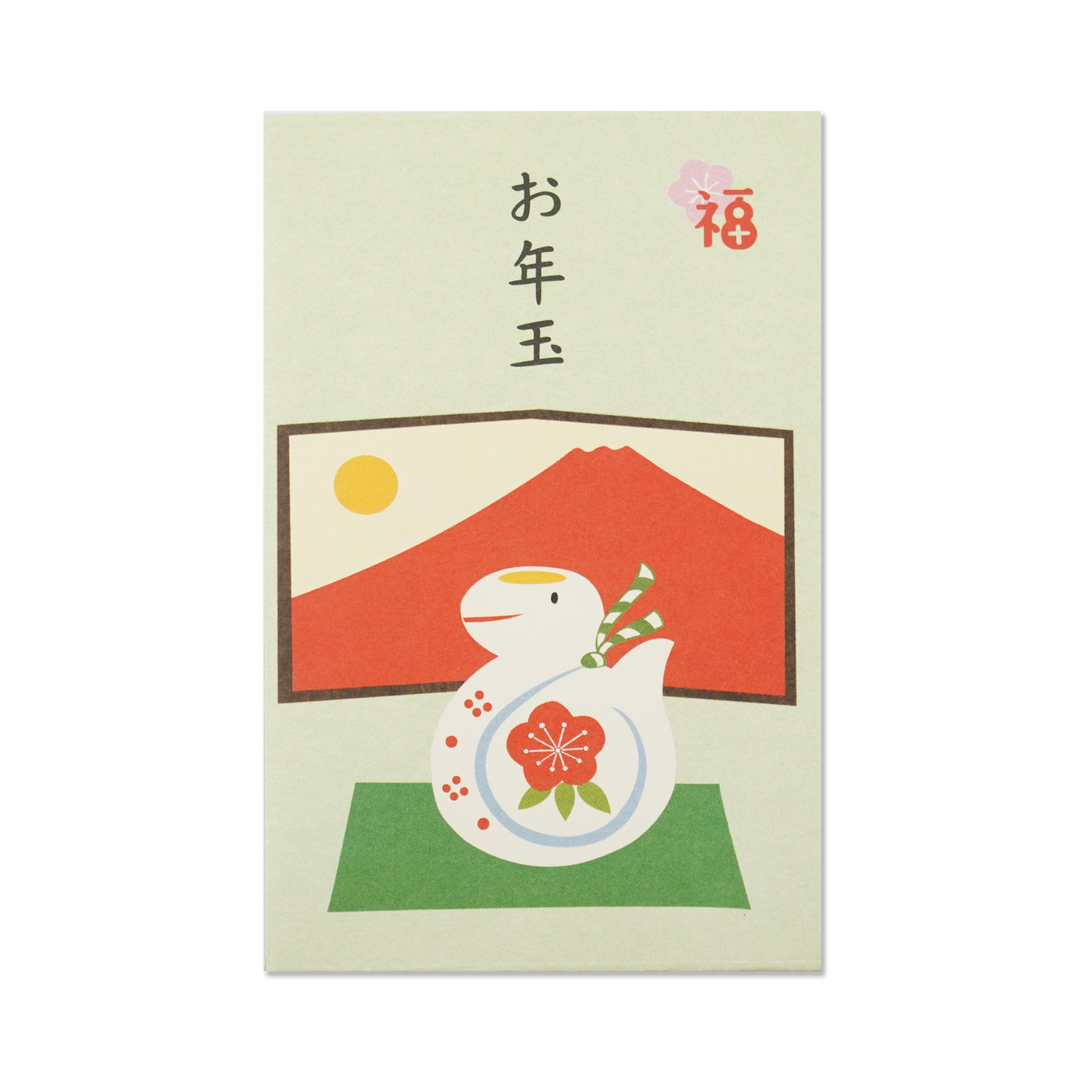 【楽天市場】お年玉ポチ袋 巳と屏風飾り｜pch-281：FRONTIA 楽天市場店