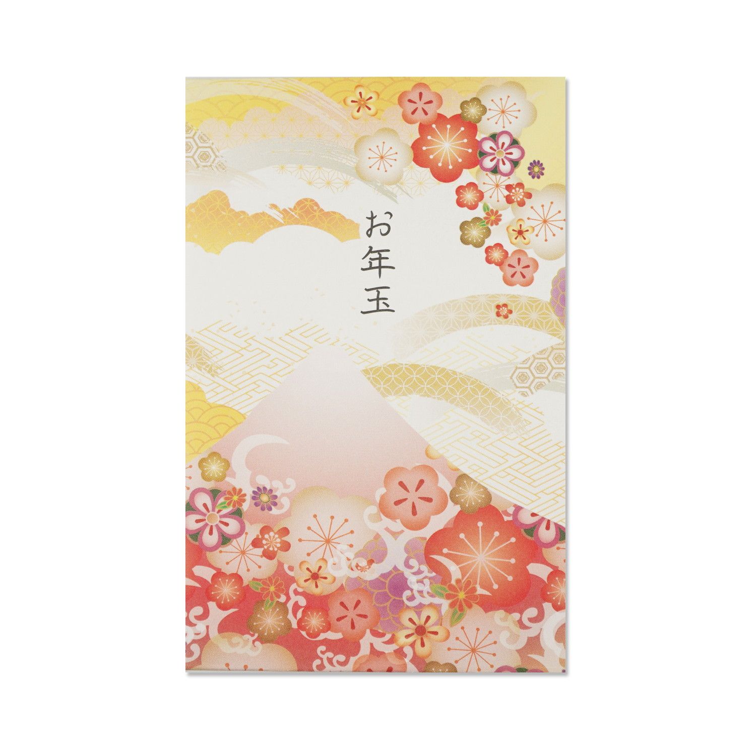 【楽天市場】お年玉ポチ袋 紅梅富士｜pch-285：FRONTIA 楽天市場店