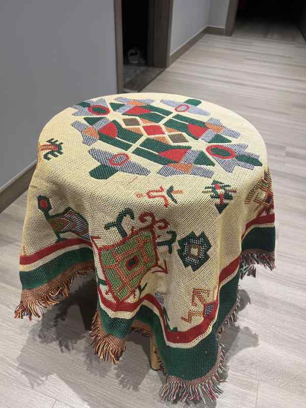 【楽天市場】テーブルクロス エスニック 布 綿 リネン 机 デスク キッチン リビング ホームパーティー カバー おしゃれ 小さめ インテリア ...