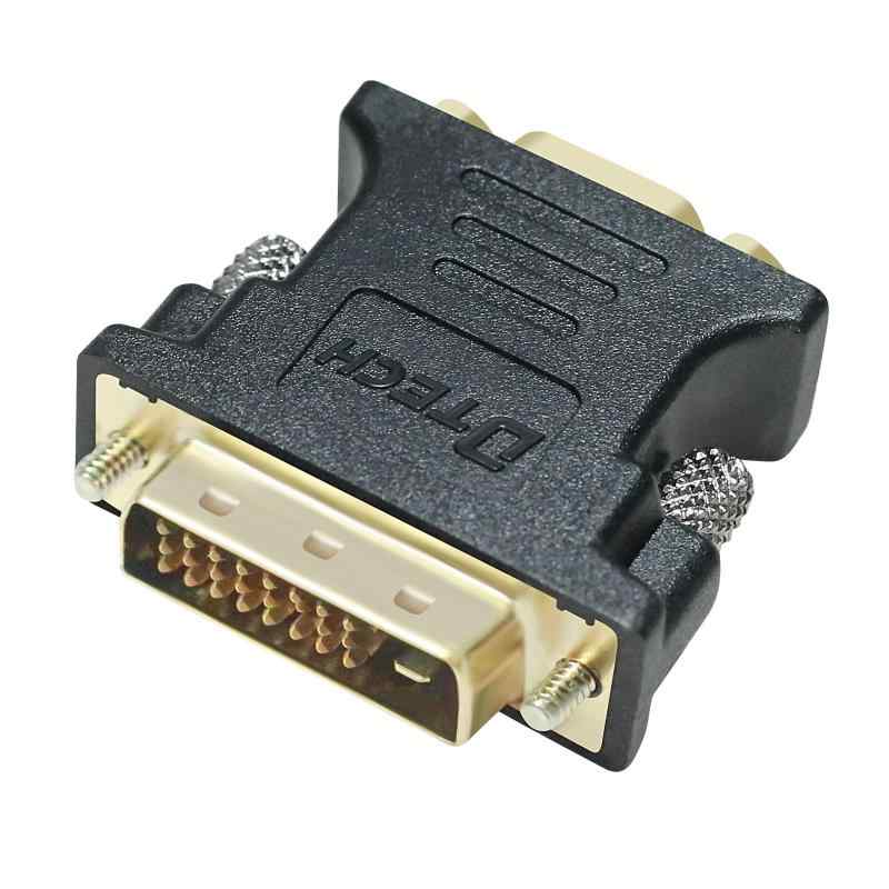 【楽天市場】DTECH DVI VGA 変換 アダプター DVI-D (24+1) オス to VGA (ミニ D-Sub 15ピン) メス ...
