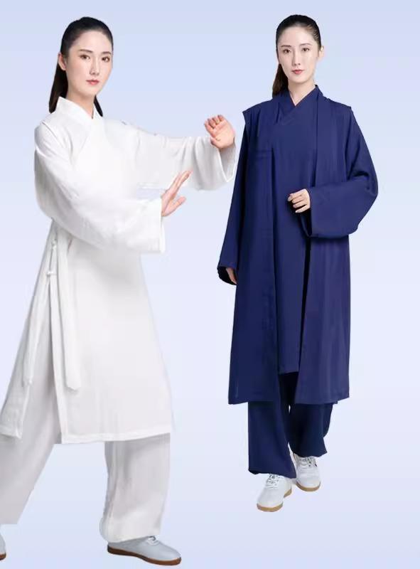 【楽天市場】中国 衣装 道士服 太極拳 レディース メンズ 大人 大きいサイズ ゆったり 上下セット 夏 麻 斜め襟 紐 長袖 ロングパンツ ...