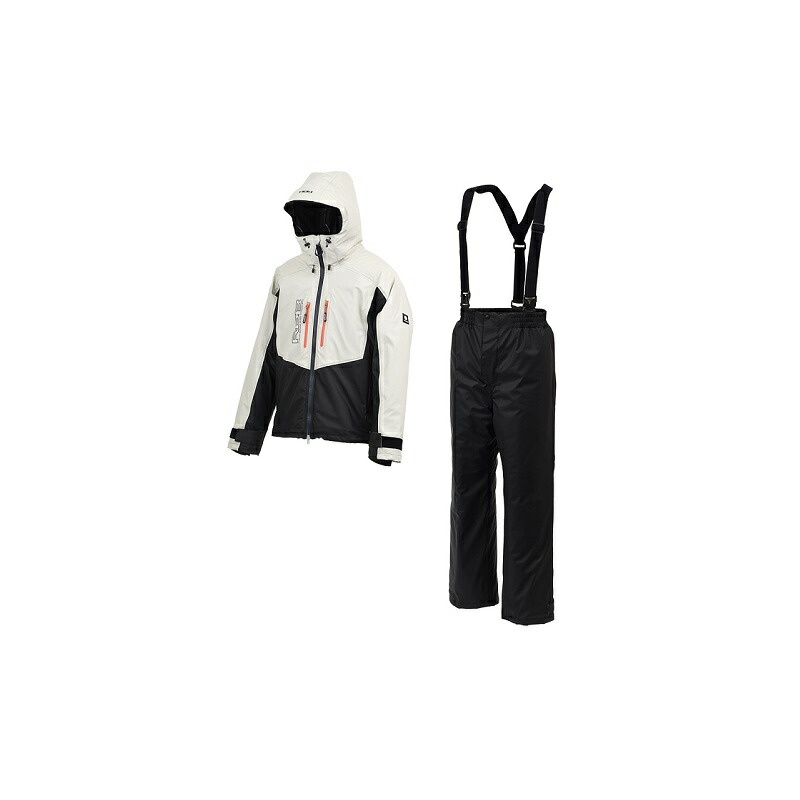 【楽天市場】リバレイ 7686 RBB フィッシャーマンウィンタースーツ L ブラック/ホワイト：釣具のFTO