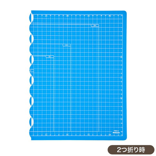 【楽天市場】ナカバヤシ 折りたたみカッティングマット A3サイズ CTMO-A3-SB スカイブルー：フエルショップ