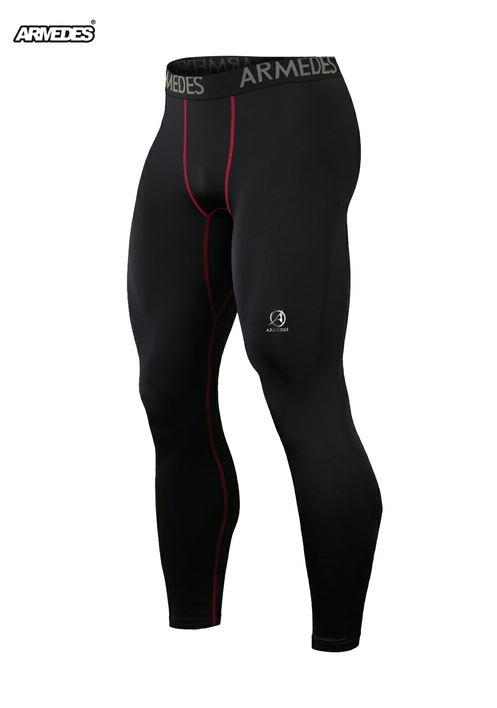 【楽天市場】ARMEDES アルメデス コンプレッション タイツ ボトムス 接触冷感 テックフィット 9分丈 前閉じ インナー ロング メンズ M-3XL 全5色 オールシーズン AR161 ...