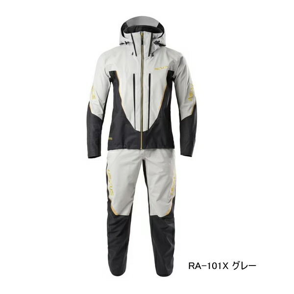【楽天市場】≪'25年3月新商品！≫ シマノ ネクサス ゴアテックス レインスーツ RA-101X グレー 2XLサイズ：釣具総合卸売販売 ...