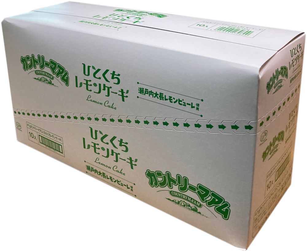【楽天市場】不二家 カントリーマアム ひとくちレモンケーキ 41g×10袋：fujishop