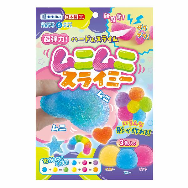 【楽天市場】デビカ 超弾力!ハード系スライム ムニムニスライミー 093690 遊び 実験 日本製 デビカ スライム 簡単 夏 工作：富士文具オンラインショップ