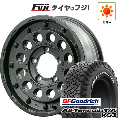 【楽天市場】【新品】ジムニーシエラ/ジムニーノマド 夏タイヤ ホイール4本セット 215/70R16 BFグッドリッチ オールテレーンT/A ...