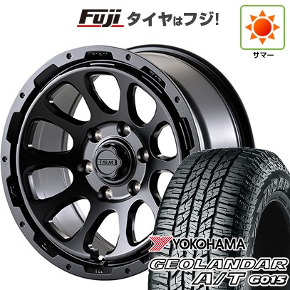 【楽天市場】【新品国産6穴139.7車】 夏タイヤ ホイール4本セット 285/70R17 ヨコハマ ジオランダー A/T G015 OWL ...