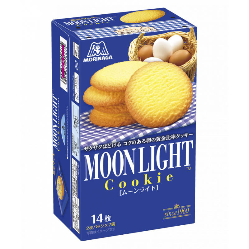 【楽天市場】森永製菓 ムーンライト 14枚入り MORINAGA MOONLIGHT お菓子 クッキー：飲料食品卸売 ホールセール フジミ