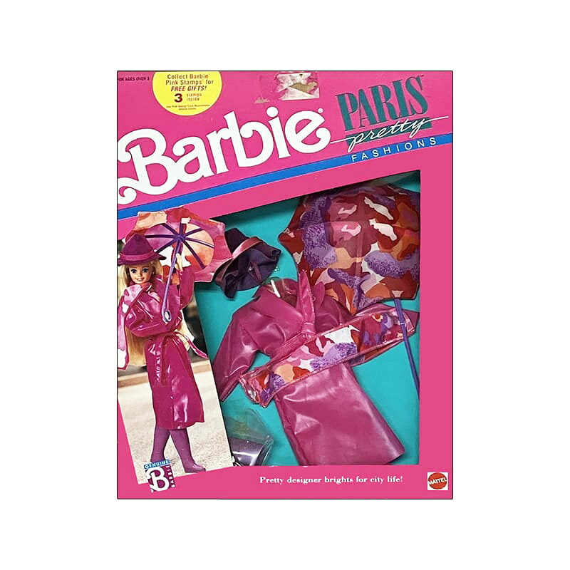 【楽天市場】【ワケあり】 Barbie Paris pretty fashions 1990 アセット6558：飲料食品卸売 ホールセール フジミ