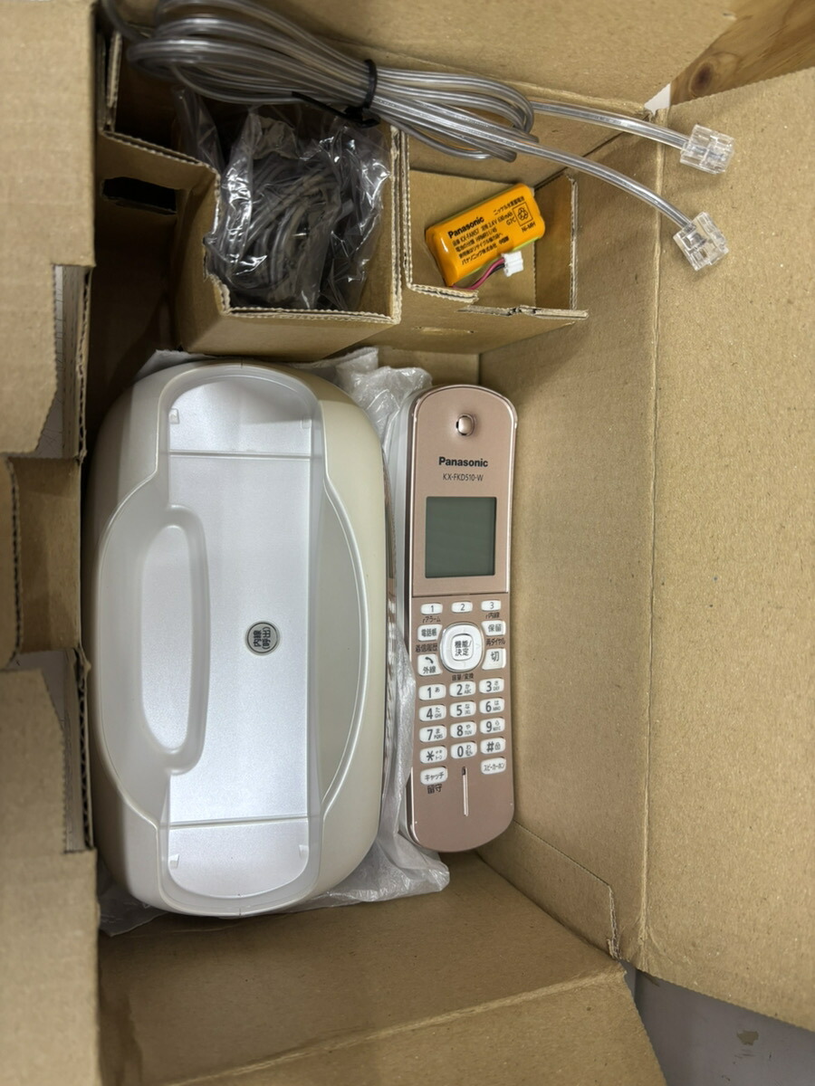 楽天市場】【中古】パナソニック おたっくす デジタルコードレスFAX 子