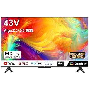 【楽天市場】【中古】P735 43P735 [43型4K対応液晶テレビ]：ふじなみ電機