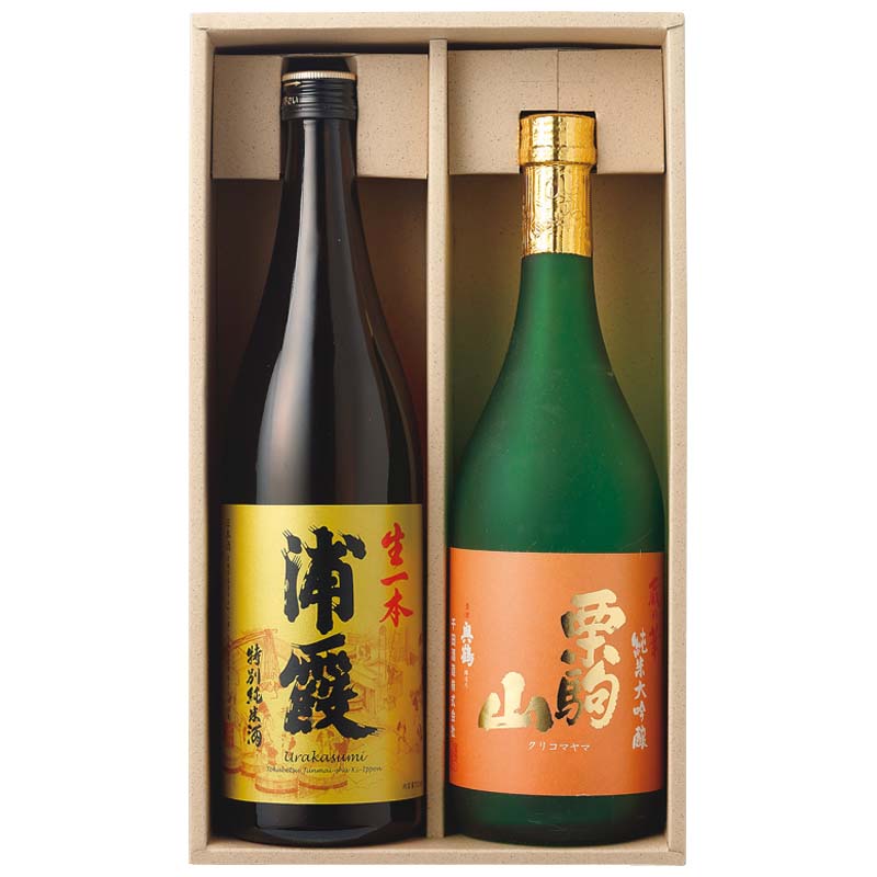 【楽天市場】＜宮城県＞藤崎オリジナル 栗駒山・浦霞詰合せ（KU52）：藤崎百貨店楽天市場店