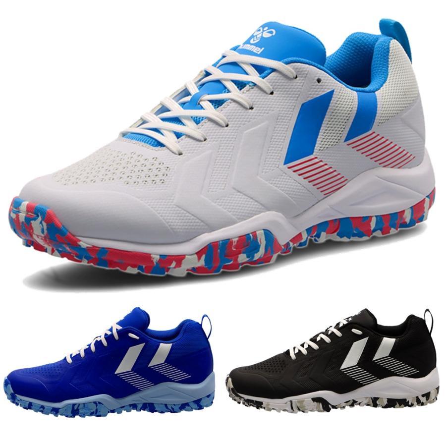 ホワイト×L.ブルー (1067)_22.5 cm [ヒュンメル] サッカーシューズ