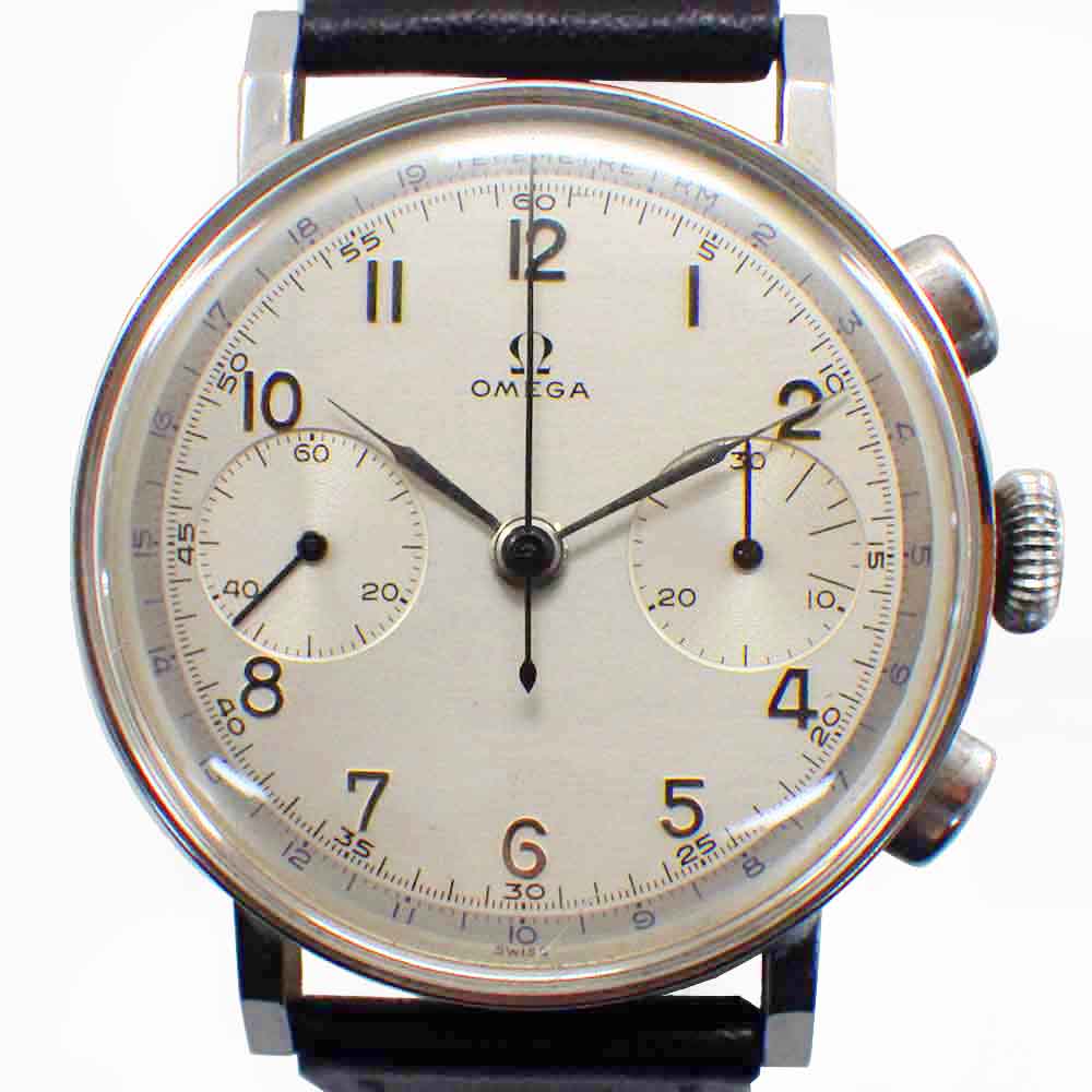 【楽天市場】OMEGA オメガ テレメーター アンティーク 腕時計 手巻き クロノグラフ メンズ 2393/2 cal.170 ステンレス ...