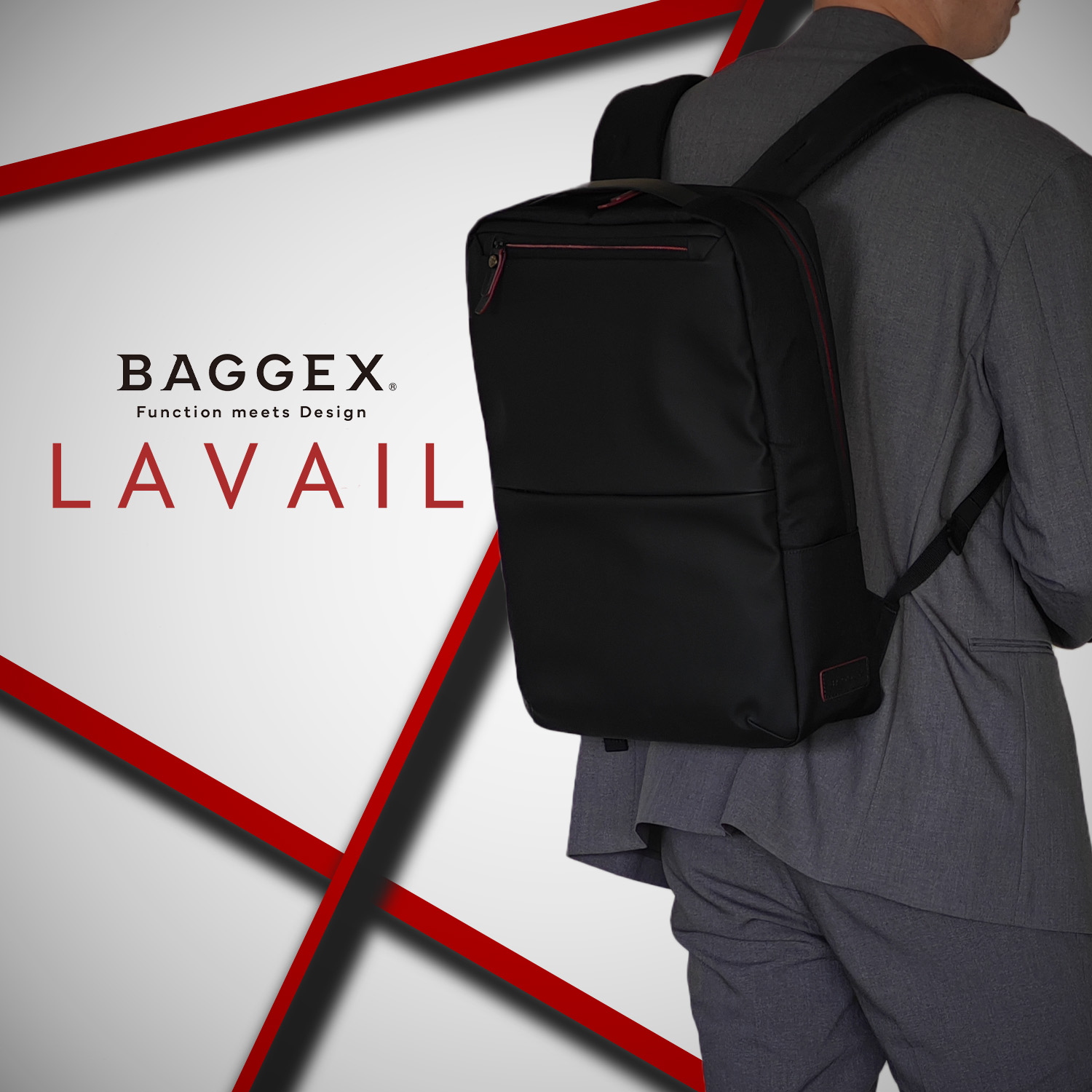 【楽天市場】【新商品】リュック メンズ ビジネスバッグ ブラック B4サイズ・14インチPC収納可能 ウノフク UNOFUKU BAGGEX 13-6176：福吉鞄店