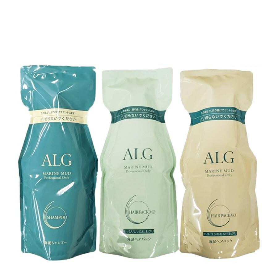 【楽天市場】パシフィックプロダクツ アルグ シャンプー 詰替え用 600ml ＋ヘアパック 詰替え用 600g 【MO】 or 【VO】選択式 ALG セット：ふくの髪商店 楽天市場店