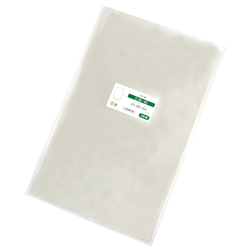 【楽天市場】OPP袋 テープなし 280x450mm S28-45：袋の王国