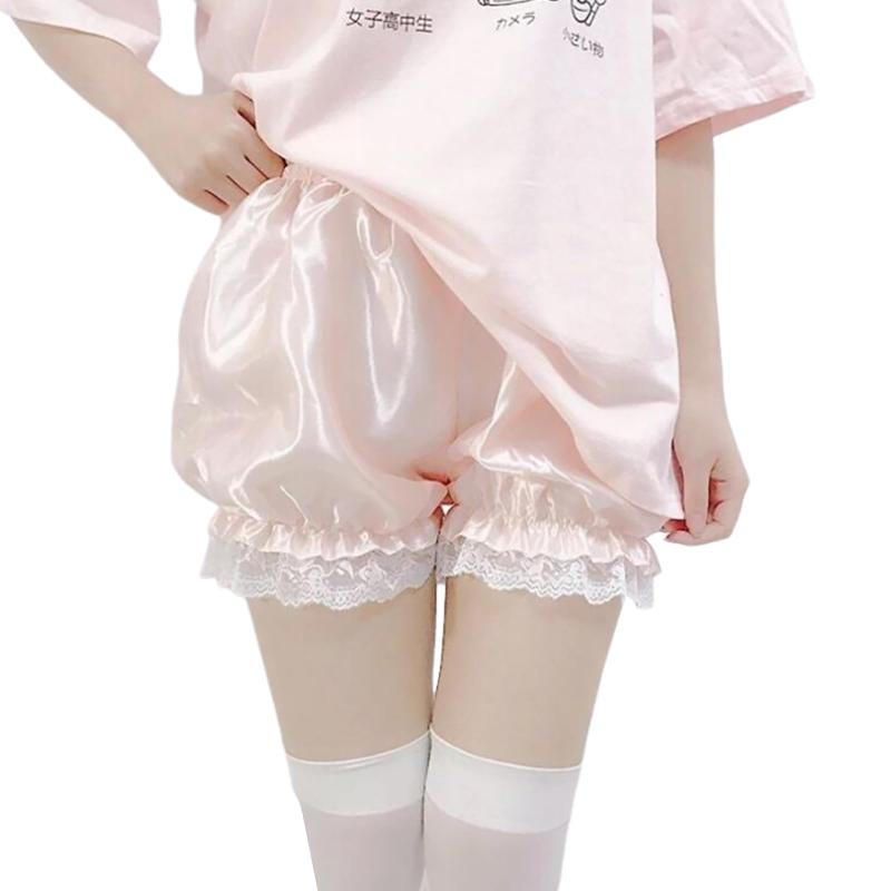 【楽天市場】[YFFSFDC] かぼちゃパンツ ペチパンツ かわいい お洒落なデザイン ペチコート コスプレ コスチューム用小物 ロリータ ゴスロリ 結婚式 衣装 レディース (ピンク)：福禄寿