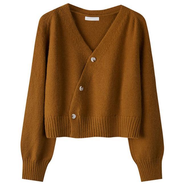 【楽天市場】ニット カーディガン Vネック レディース トップス：福和貿易 楽天市場店