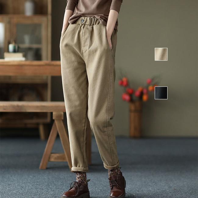 【楽天市場】裏起毛パンツ あったかい サルエルパンツ レディース 裏起毛 保温防寒：福和貿易 楽天市場店