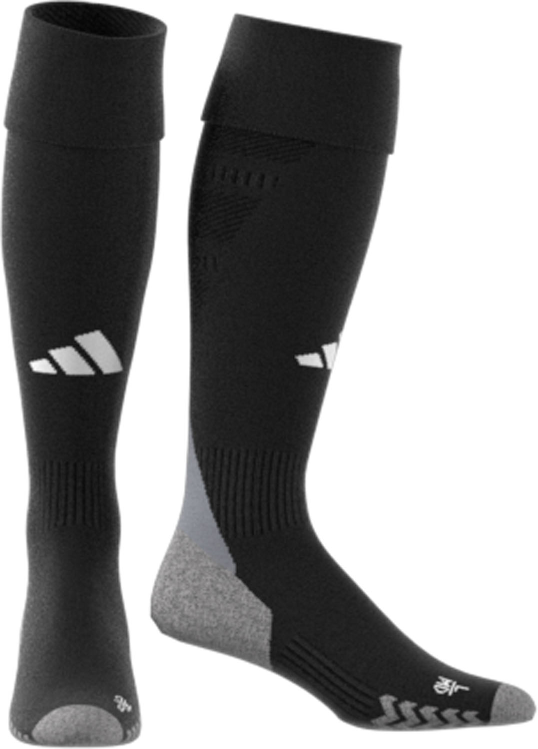 【楽天市場】アディダス adi 24 AEROREADY サッカーニーソックス ブラック/グレー/ホワイト GZK31 2025su 25p ...