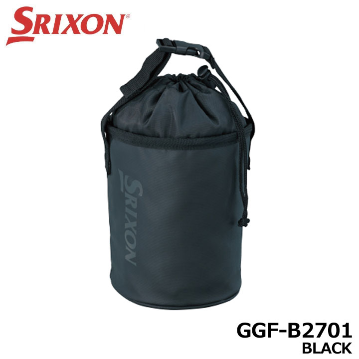【楽天市場】ダンロップ スリクソン GGF-B2701 ボールポーチ ボールケース ブラック BLACK SRIXON DUNLOP 10p ...