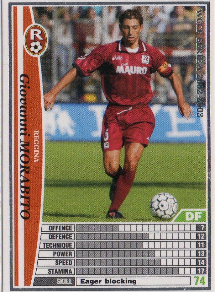 【楽天市場】WCCF 02-03 レッジーナ 白 229 ジョバンニ・モラービト：フルアヘッド