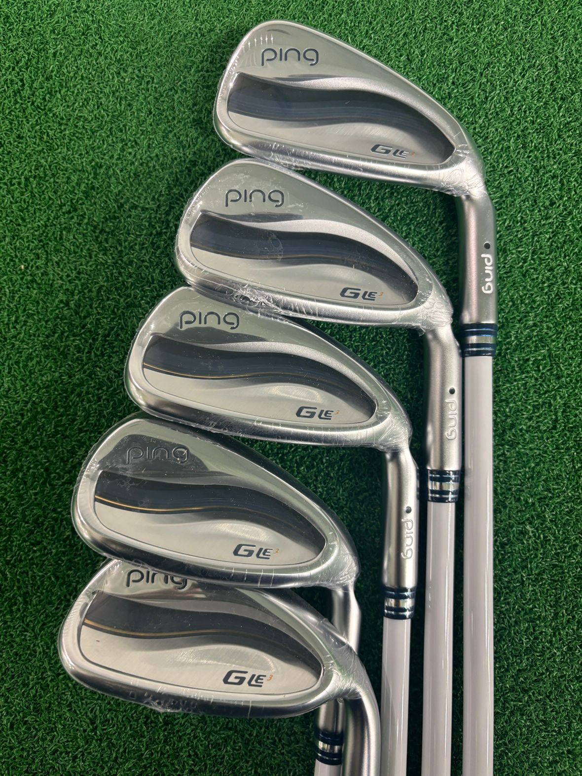 【楽天市場】Ld 【新品未使用】PING GLe3 レディース アイアンセット 5本組(7I-9I,PW,SW) ULT 250 Jカーボンシャフト(A) 浦安店：JYPER’S Staff ...