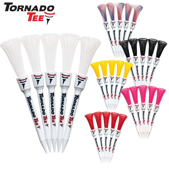【楽天市場】トルネードティー 5本入り Tornado Tee TT-325 USGA R&A 準拠 ロングティー ゴルフ USA直輸入品 ...