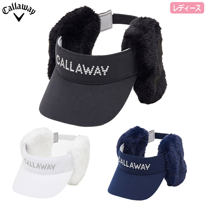 【楽天市場】キャロウェイ Callaway 耳当て付きバイザー C24291210 レディース 帽子 CAP 2024秋冬モデル 日本正規品：JYPER’S Staff Store