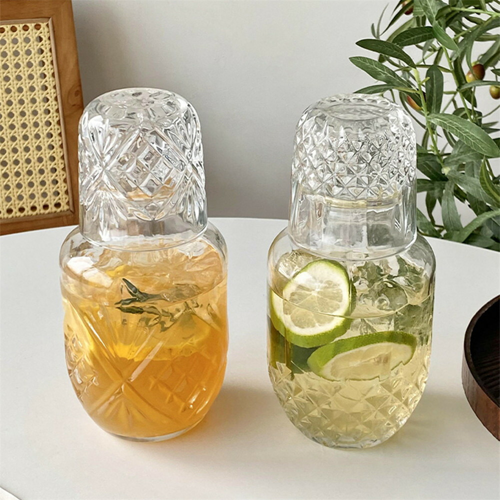 【楽天市場】ピッチャー 冷水筒 530ml ガラス おしゃれ 送料無料 麦茶ポット 大容量 ガラスジャグ 冷水ポット 冷蔵庫 ティーポット 水筒 ボトル 麦茶 ジュース コーヒー ティー ...