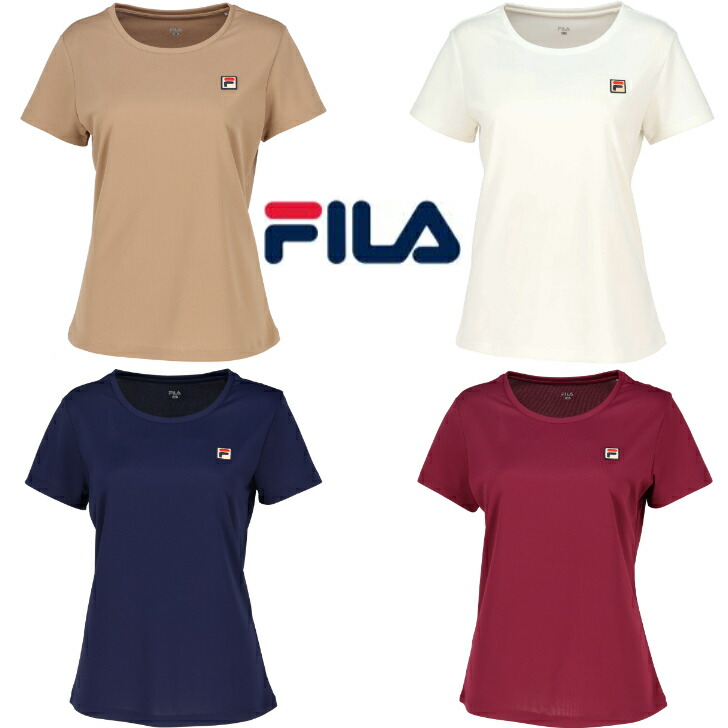 【楽天市場】フィラ FILA テニスウェア レディース グラフィックTシャツ VL2953 2024FW：フミヤスポーツ 楽天市場店