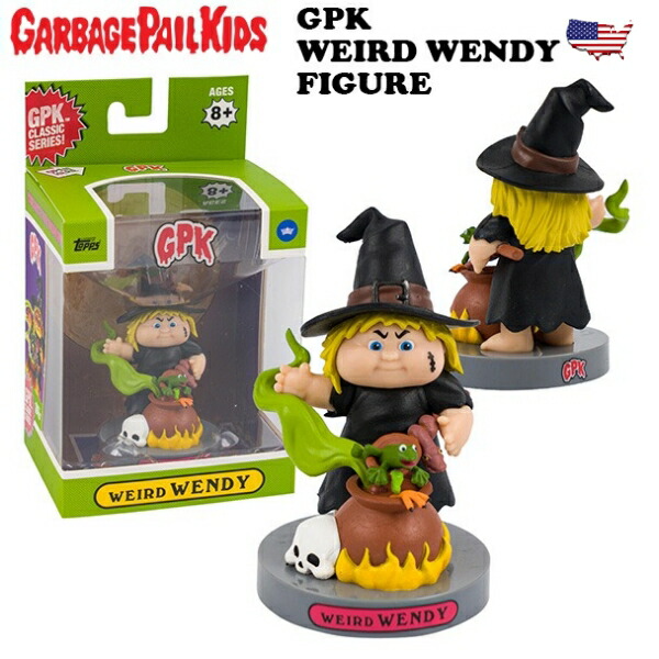 【楽天市場】ガーベッジペイルキッズ WEIRD WENDY フィギュア アメトイ Garbage Pail Kids アメリカン雑貨 アメリカ ...
