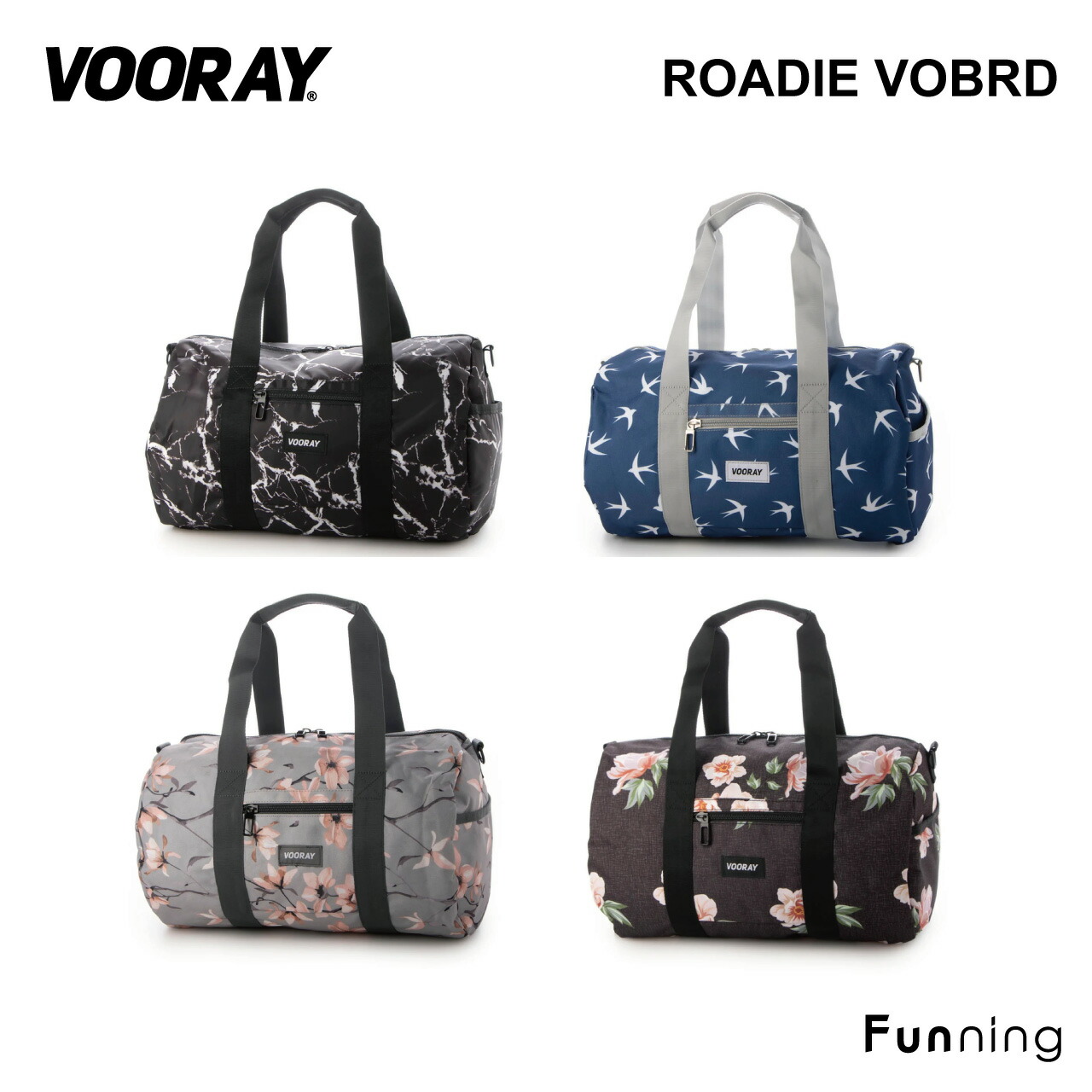 【楽天市場】【エントリーで10倍!10/4 20:00-10/9 1:59】VOORAY（ヴォーレイ）Roadie Duffeel 24L ...