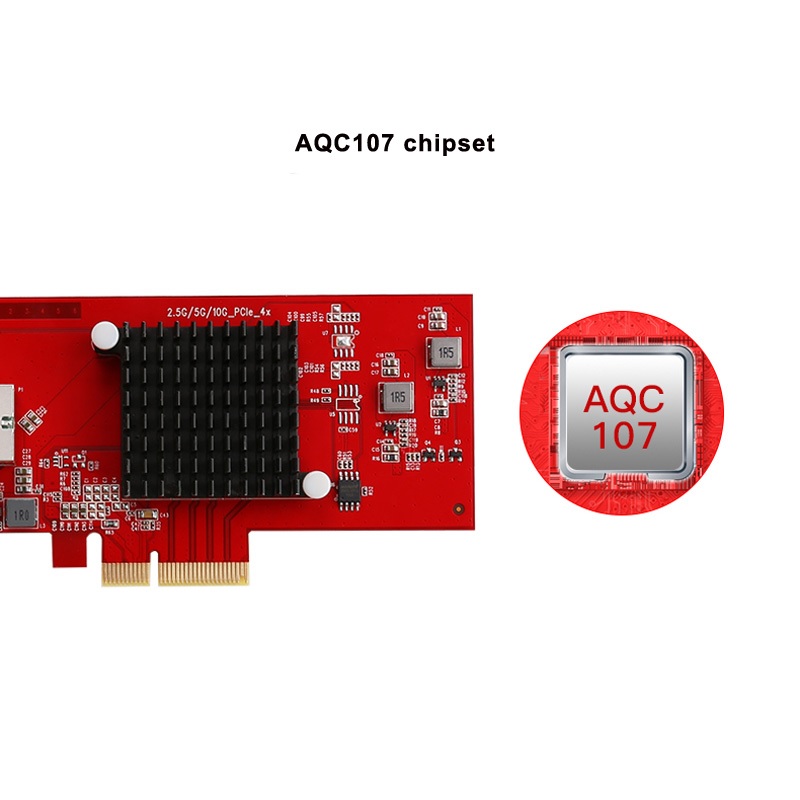 【楽天市場】10Gbps Multi Gigabit Network adapter RJ45 PCI-Express x4 ...