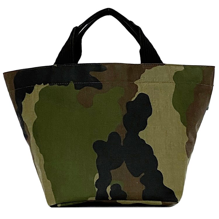 【楽天市場】【送料無料】 エルベシャプリエ トートバッグ ec-21548 カーキグリーン カモフラージュ 美品 ナイロン キャンバス 中古 ...