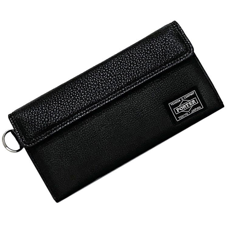 【楽天市場】【送料無料】 ポーター 吉田鞄 二つ折り 長財布 ec-23352 ブラック カーム 041-03120 未使用 美品 財布 ...