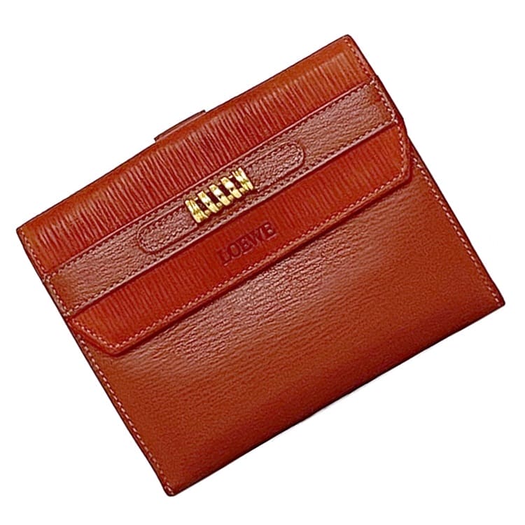【楽天市場】ロエベ 二つ折り 財布 ec-22585 レッド ベラスケス 美品 レザー 中古 LOEWE ロゴ 折り財布 シンプル ...