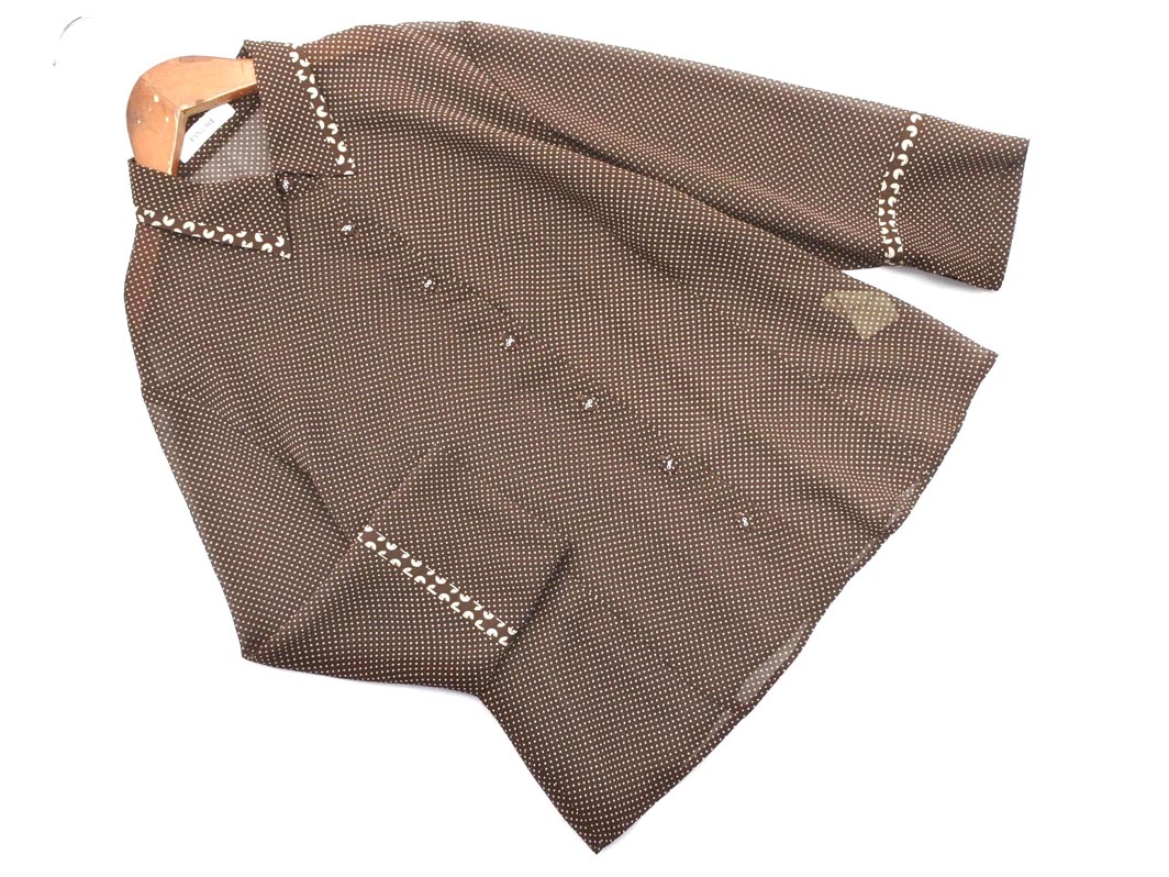 BUNON BN9006 シルク フラワーエンブロイダリーVネックベスト 定価